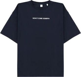 Aspesi Homme, Tops, Bleu, Taille: XL Non &egrave; come sembra T-shirt