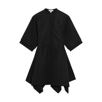 Alaia Femme, Robes, Noir, Taille: 36 FR Panelled Poplin Dress