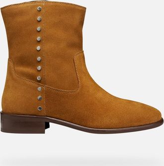 Geox Schuhe Eliebeth Dame Cognac