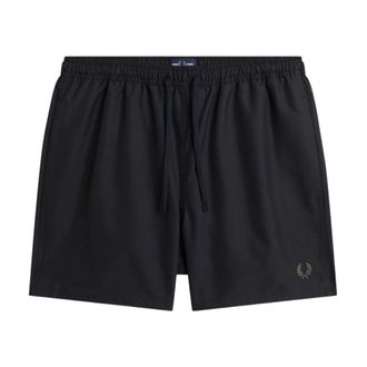 Fred Perry Badeshorts - - Swimwear - Herren - Schwarzk - L