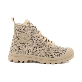 Palladium Bottes Pampa Hi &agrave; lacets - Femme - Chaussures - Beige - Taille: 38 EU