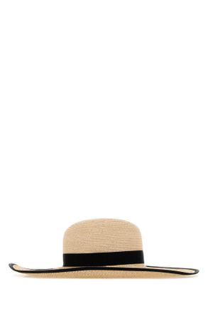Agnona CANAPA Sun Hat - Beige