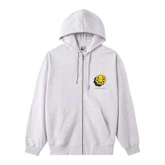 Jonsen Island Le Sweat &agrave; capuche Zipp&eacute; TV Screen - Homme - Sweatshirts et sweats &agrave; capuche - Gris - Taille: L