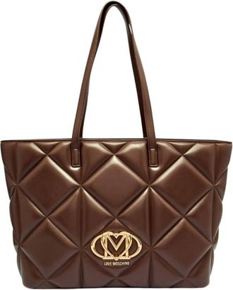 Love Moschino Femme, Sacs, Brun, Taille: ONE Size Sac fourre-tout
