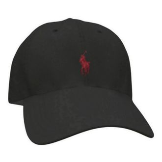 Ralph Lauren Klassische Baumwoll-Twill Cap - - Accessories - Damen - Schwarzk - ONE SIZE