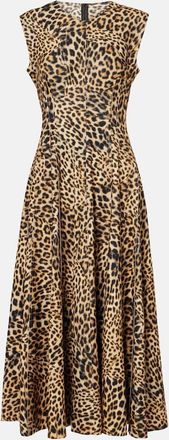 Norma Kamali Bedrucktes Maxikleid Grace