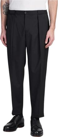 BRIGLIA 1949 Homme, Pantalons, Noir, Taille: S Pantalon Cropped Portobello S