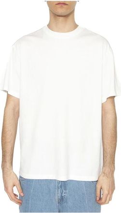 Thinking Mu Homme, Tops, Blanc, Taille: 2XL T-shirt &agrave; col rond