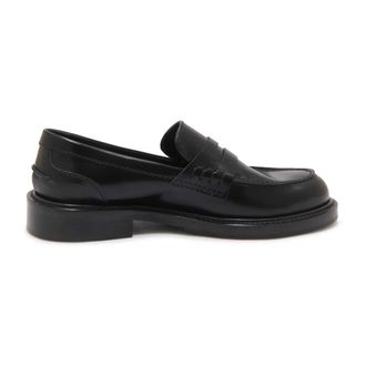 Guglielmo Rotta Leder Loafer Modell 2429 Indio Schwarz - - Shoes - Damen - Schwarzk - 36 EU