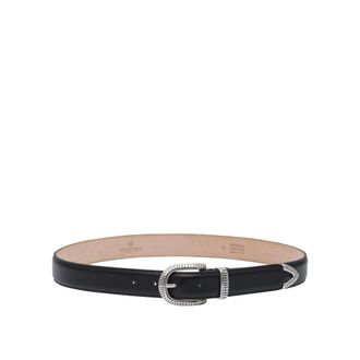 Adriano Meneghetti Sun Lederg&uuml;rtel - - Accessories - unisex - Schwarzk - 85 CM
