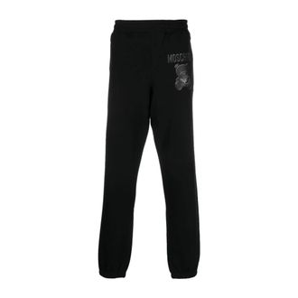 Moschino Schwarze Hose - - Trousers - Herren - Schwarzk - S
