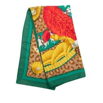 Herm&egrave;s Pre-owned Foulard Casques et Plumets - Femme - Pre-owned - Multicolore - Taille: ONE Size