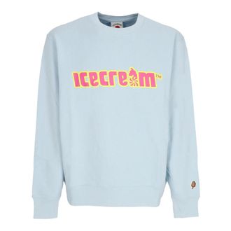 Icecream Blaues Kletter Crewneck Sweatshirt - - Sweatshirts & Hoodies - Herren - Blau - XL