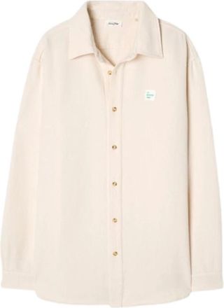 American Vintage Homme, Chemises, Beige, Taille: S Afaz Oversized Shirt
