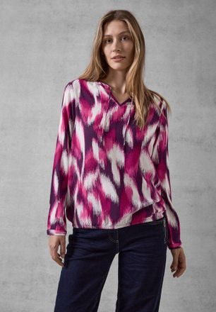 Cecil Langarmbluse aus softer Viskose