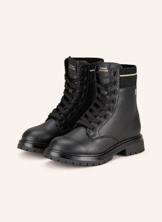 Tommy Hilfiger Schn&uuml;rboots schwarz