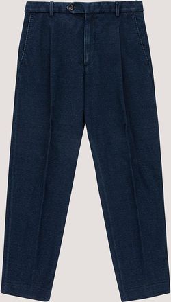 Circolo 1901 Formal Trousers in Indigo Indigo Stone Washed / 48