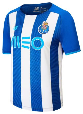 New Balance Herren FC Porto Home Kurzarm-Trikot 2021/2022 T-Shirt, L