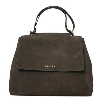 Orciani Femme, Sacs, Brun, Taille: ONE Size Sac &agrave; bandouli&egrave;re &eacute;l&eacute;gant en cuir Nabucco