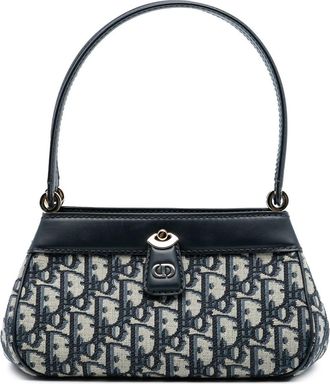Dior Hobo Bags - Oblique Canvas Key Shoulder Bag - Gr. unisize - in Blau - f&uuml;r Damen