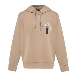 Emporio Armani Homme, Sweatshirts et sweats à capuche, Beige, Taille: 2XL SweaT-shirts & SweaT-shirts à capuche