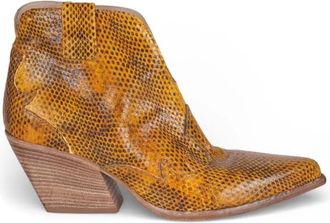 Elena Iachi Femme, Chaussures, Jaune, Taille: 37 1/2 EU Tronchetto Texano