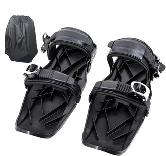 Generic Schneeschuhe: kurze Schneeschuhe, Snowboard-Ski-Skates Snowblades | Verstellbare kurze Schneeschuhe Snowblades Skiboard Ski, Outdoor-Ski-Skates f&uuml;r Er