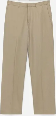 Arket Hose Aus Leinen Und Baumwolle -Beige