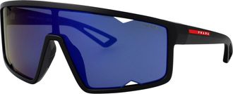 Prada 0PS Matte Black Injected Sunglasses - Black