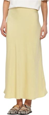 Moves Gebry Skirt 3570 - - Skirts - Damen - Gelb - S