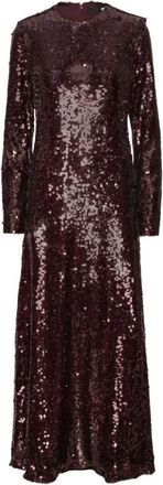 Rotate Rotate Birger Christensen, Femme, Robes, Rouge, Taille: 38 FR Collection de Robes Élégantes