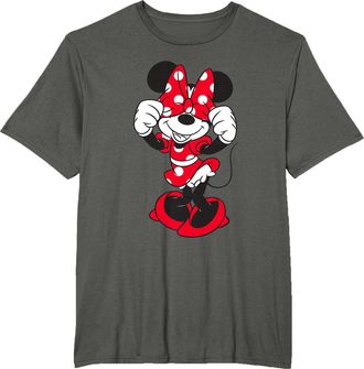 Disney Minnie Mouse Bow Over Eyes T-Shirt