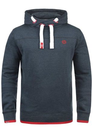 Solid Hoodie SDBenjamin Hood Kapuzensweatshirt mit Cross-Over Kragen