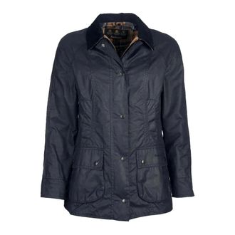 Barbour Femme, Vestes, Noir, Taille: 36 FR Veste Classic Beadnell Wax