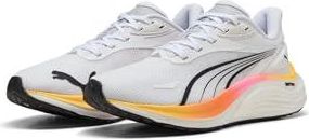 Puma Puma Electrify Nitro 4 WN Chaussures de Course sur Route pour Femme, White-Sun Stream-Poison Pink, 37 EU, Puma White Sun Stream Poison Rose, 37.5 EU