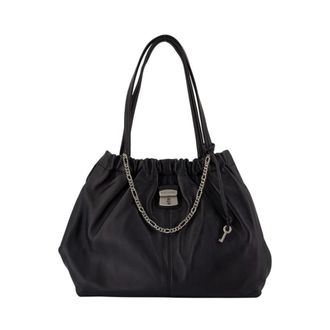 Marc Jacobs Femme, Sacs, Noir, Taille: ONE Size Sac &agrave; bandouli&egrave;re en cuir noir