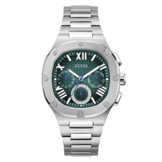 Guess Headline Herren Silber Uhr GW0572G6
