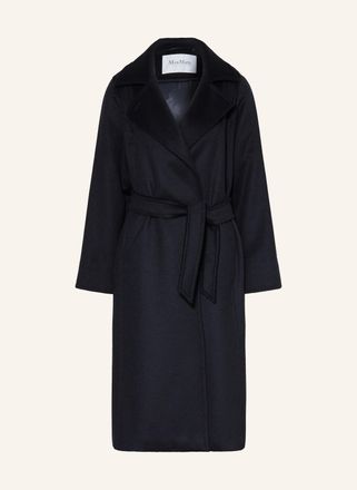 Max Mara Kamelhaar-Mantel Manuela blau