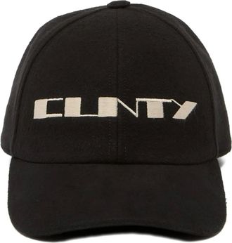 Rick Owens unisex, Accessoires, Noir, Taille: M Casquette de baseball