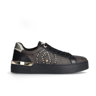 Liu Jo Casual Silvia Sneakers Braun Schwarz - - Shoes - Damen - Braun - 38 EU