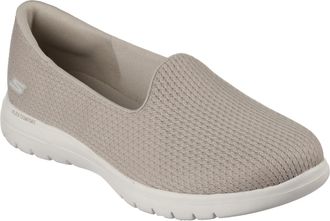 Skechers Damen Go Flex Aspire, Taupe Textil, 42 EU
