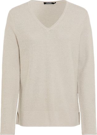 Olsen Pullover gerade Passform, kleine Seitenschlitze f&uuml;r mehr Bewegungsfreiheit