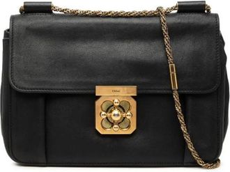 Chlo&eacute; Pre-owned Elsie Crossbody Bag - Femme - Pre-owned - Noir - Taille: ONE Size