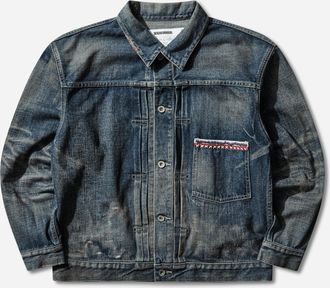 Neighborhood Men s Savage Denim Type-1 Jacket Indigo