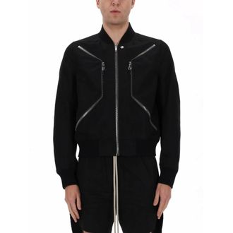 Rick Owens Homme, Vestes, Noir, Taille: M Blousons bomber
