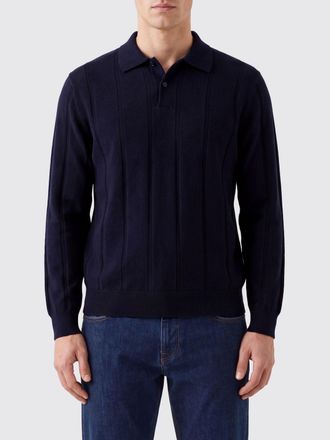 Canali Pull Homme couleur Bleu