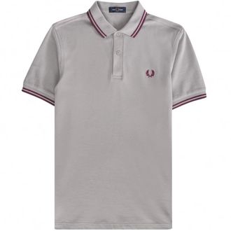 Fred Perry M3600 Poloshirt - - Tops - Herren - Grau - 2XL