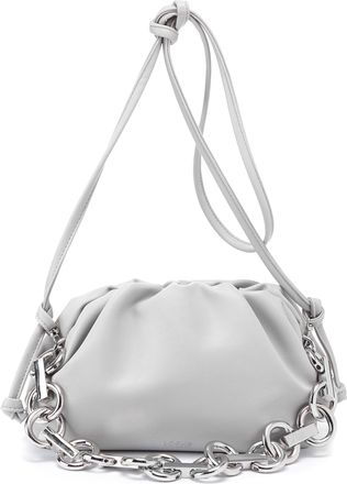Looks by Wolfgang Joop Pouch CROSSOVER aus weichem Kunstleder mit Chunky-Logo Kette