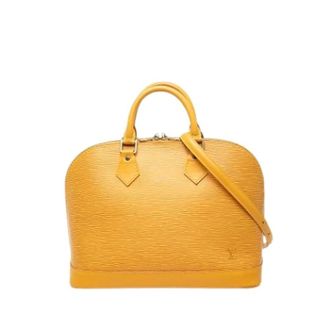 Louis Vuitton Pre-owned Alma PM - Femme - Pre-owned - Jaune - Taille: ONE Size