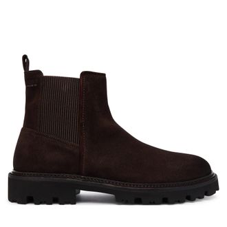 HUGO BOSS Klassische Stiefeletten BOSS Julyo 50552572 Braun